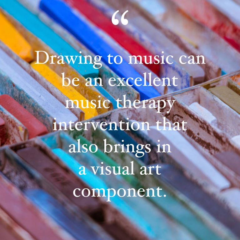 Music Therapy Intervention Series: Drawing to Music - Metro Music Makers