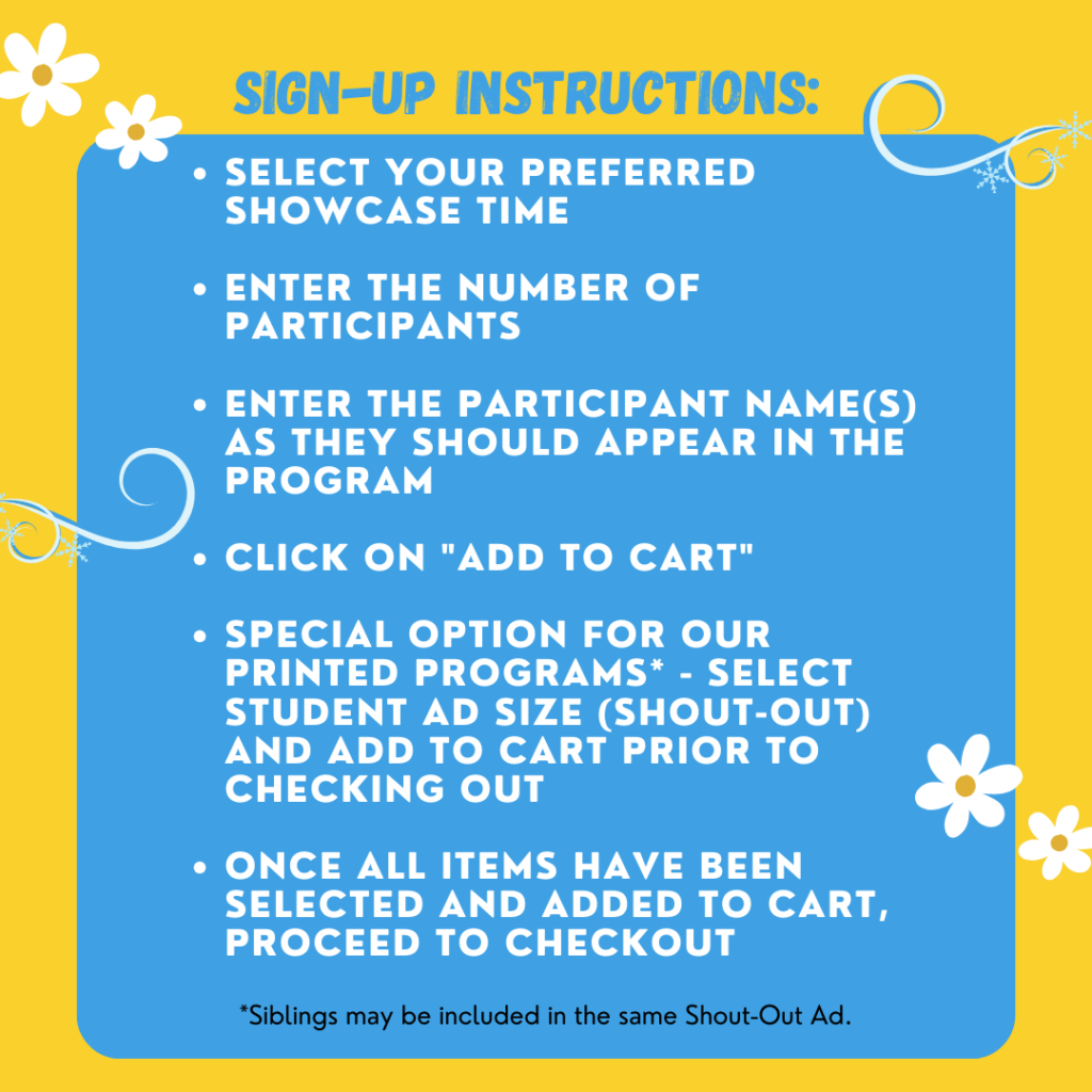 Spring Showcase Sign-Up - Metro Music Makers